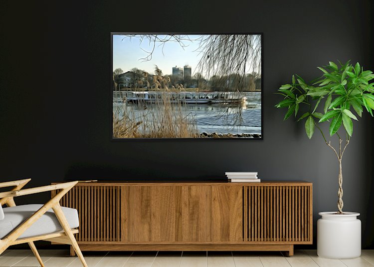 Alster Hamburg posters & prints by Oliver Küster - Printler