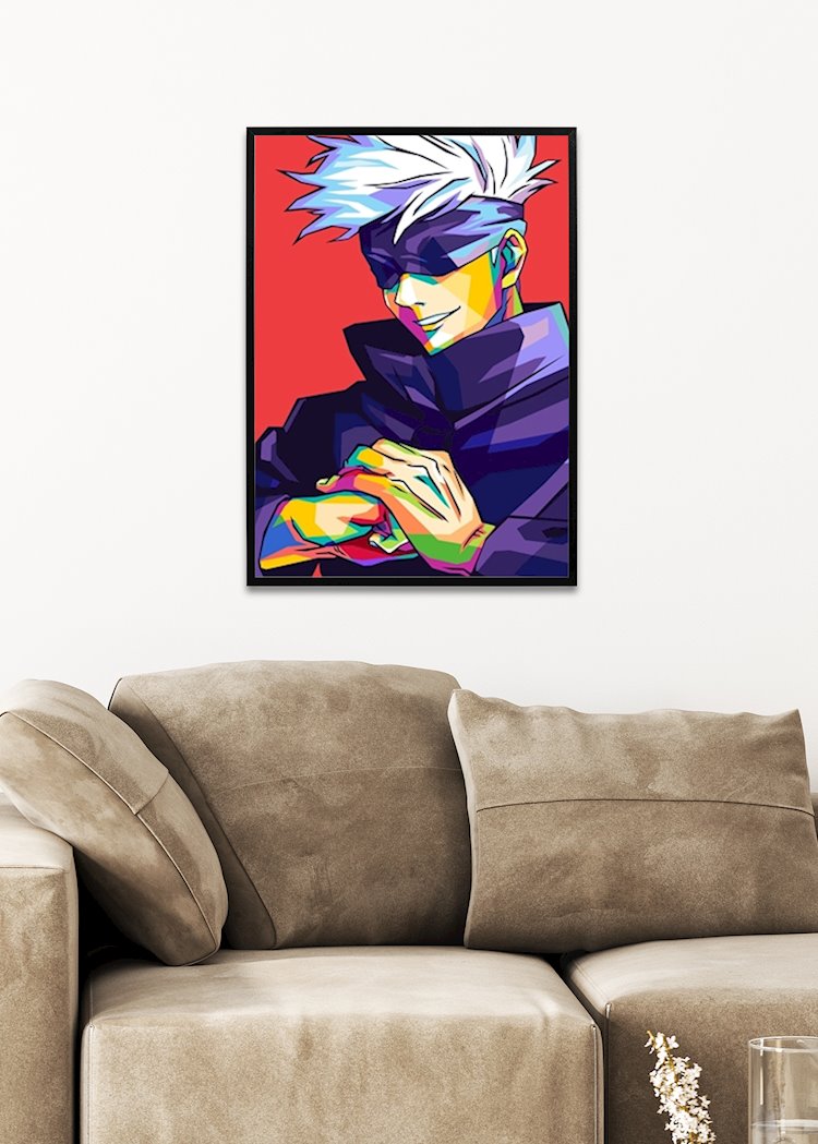 Gojo Satoru posters & prints by Shichiro Ken - Printler