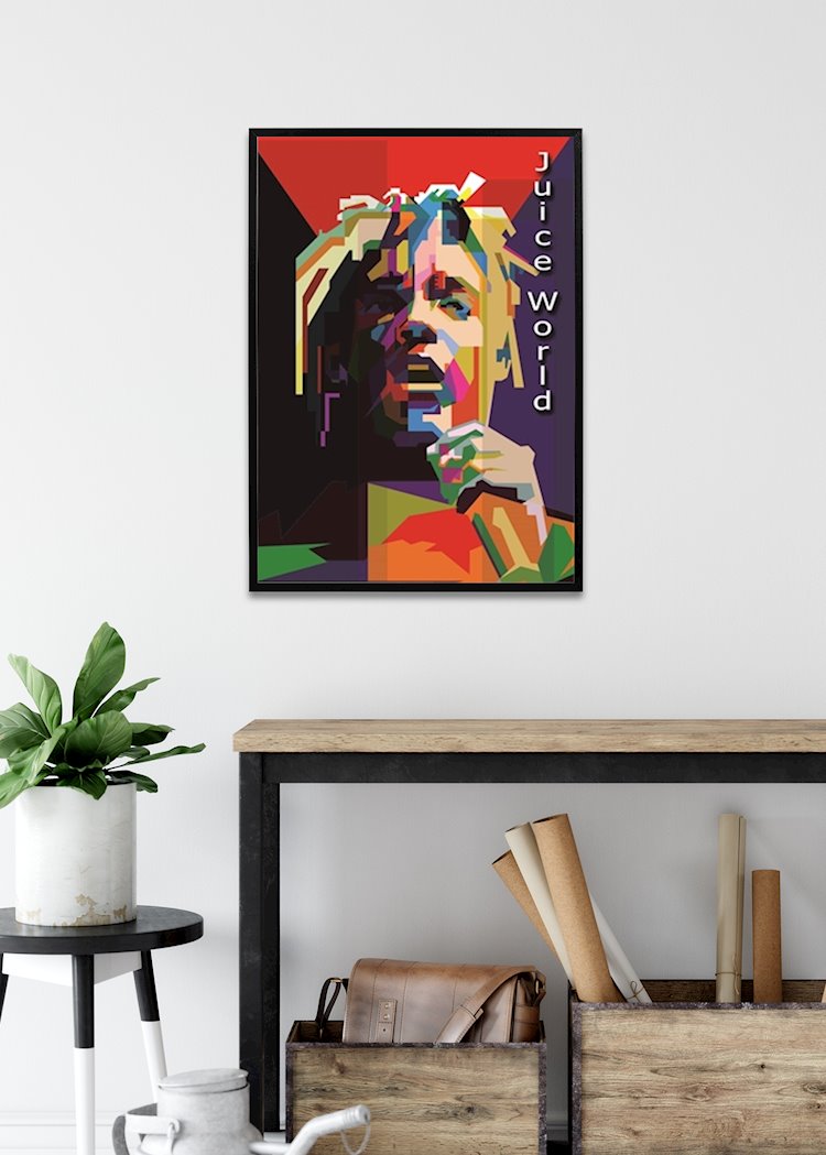 Juice Wrld Pop Art posters & prints by Pop Art Store - Printler