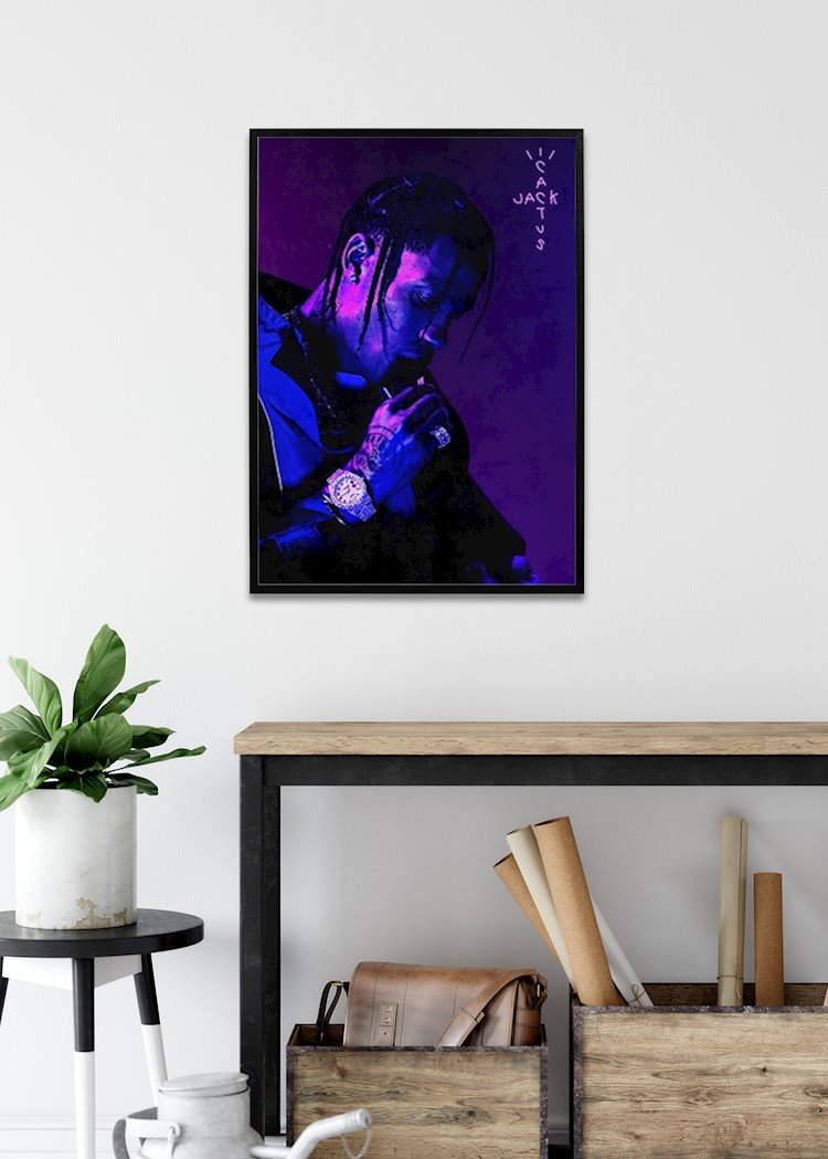 Travis Scott plakaty & art prints autorstwa nueman - Printler