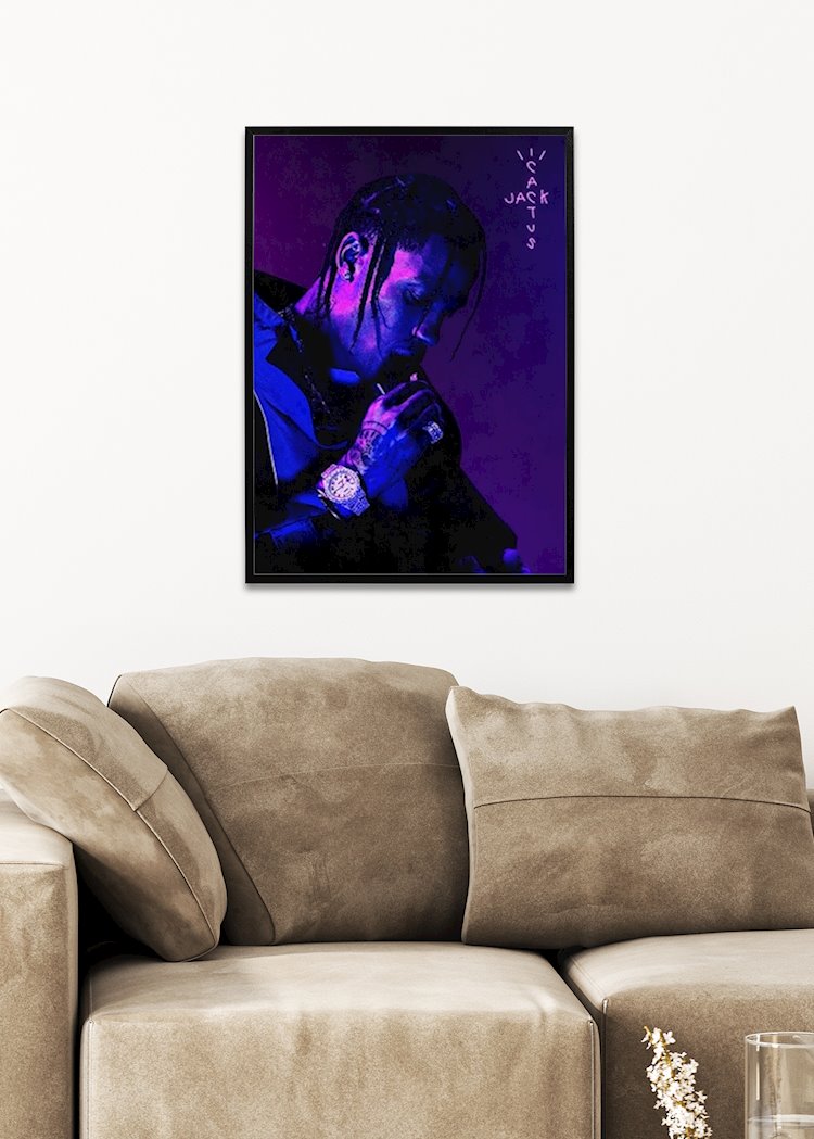Travis Scott plakaty & art prints autorstwa nueman - Printler