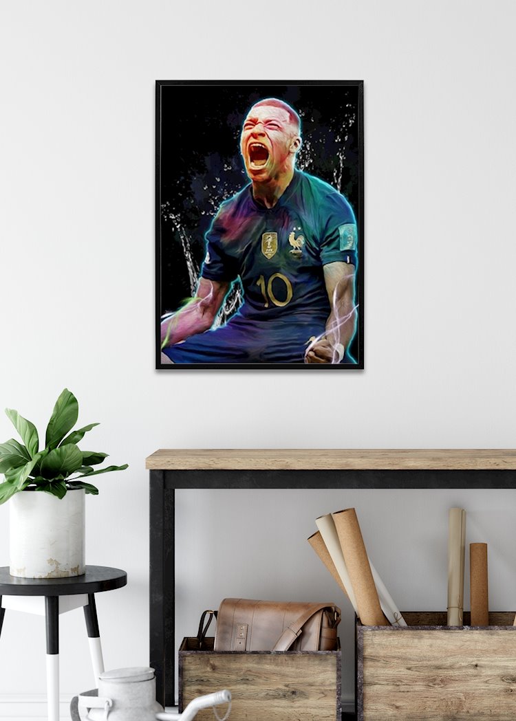 Mbappé pop art posters & prints by LOWO IJO - Printler