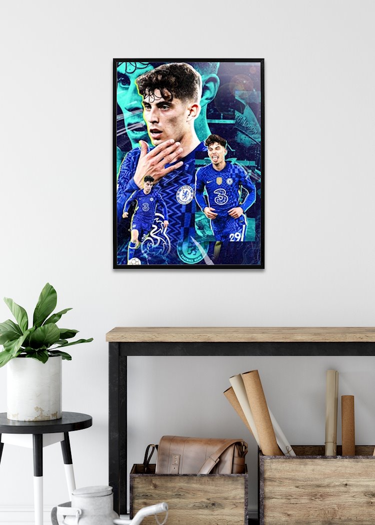 Kai Havertz posters & prints by Colorize Studio - Printler