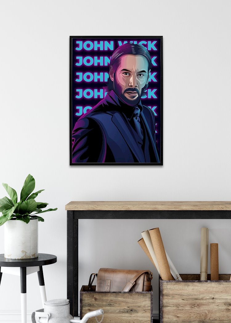 John Wick The Baba Yaga posters & prints by Rexorangeboedy - Printler