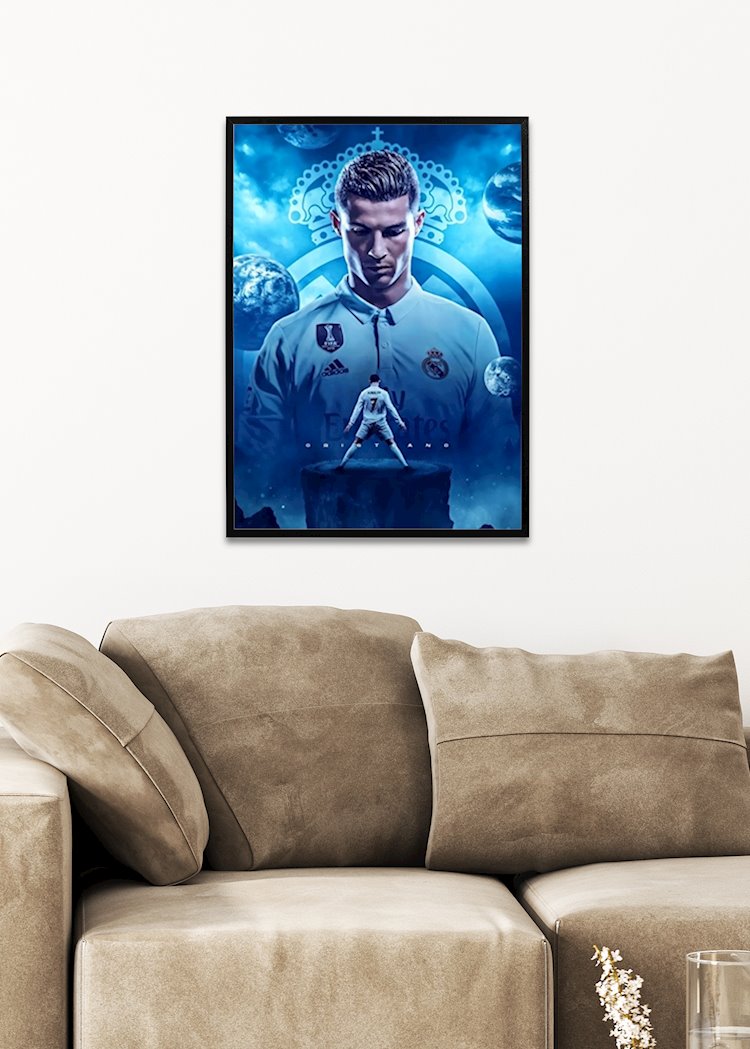 Cristiano Ronaldo affiches et impressions par Agus Budi Wibowo - Printler