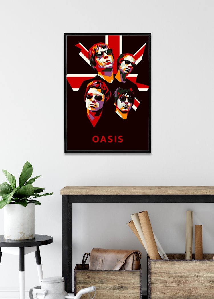 OASIS WPAP posters & prints by Sahruddin Said - Printler