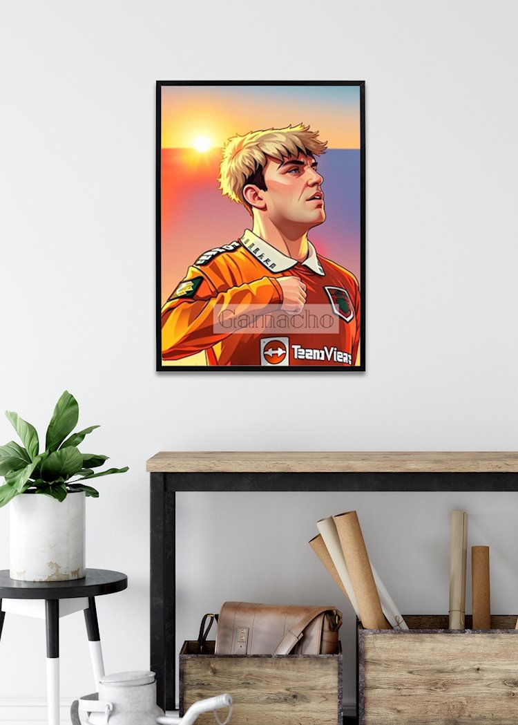 Alejandro Garnacho posters & prints by Hamsah Has - Printler