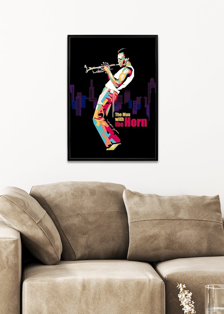 The Man with the Horn posters & prints by sahruddin said - Printler