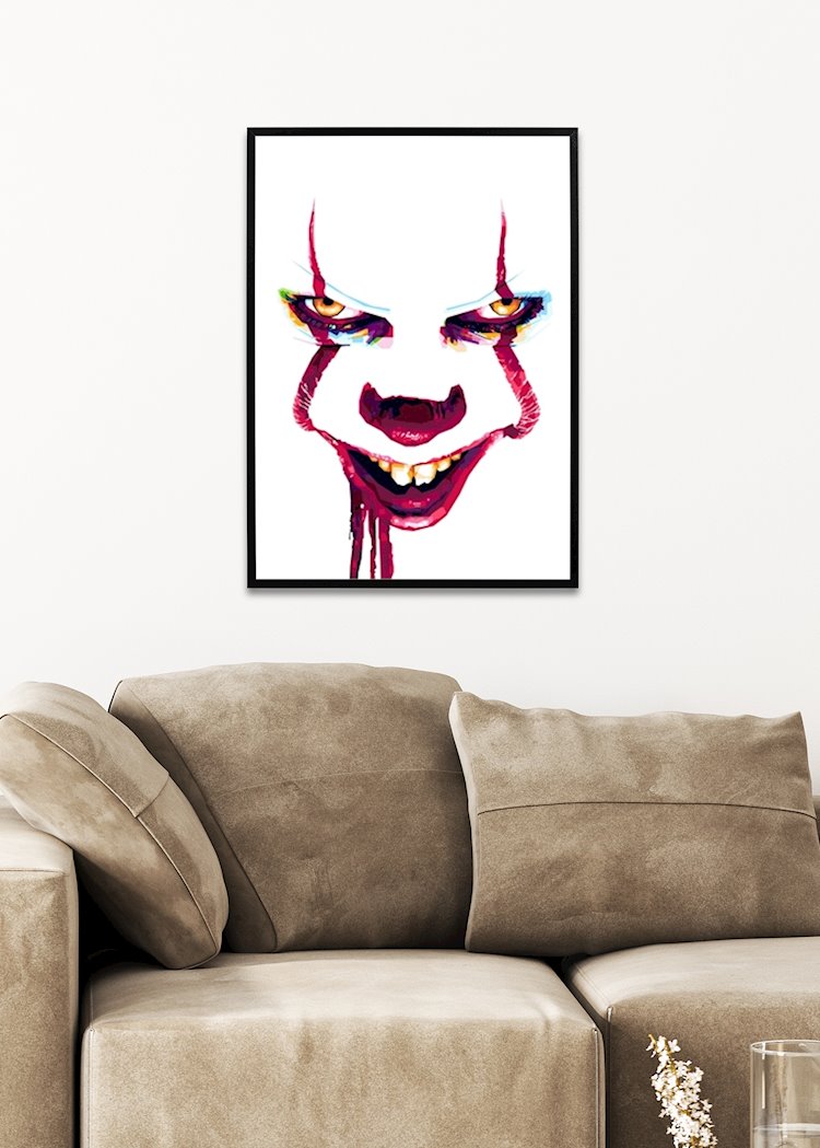 Pennywise posters & prints by Muamar Kadhafi - Printler