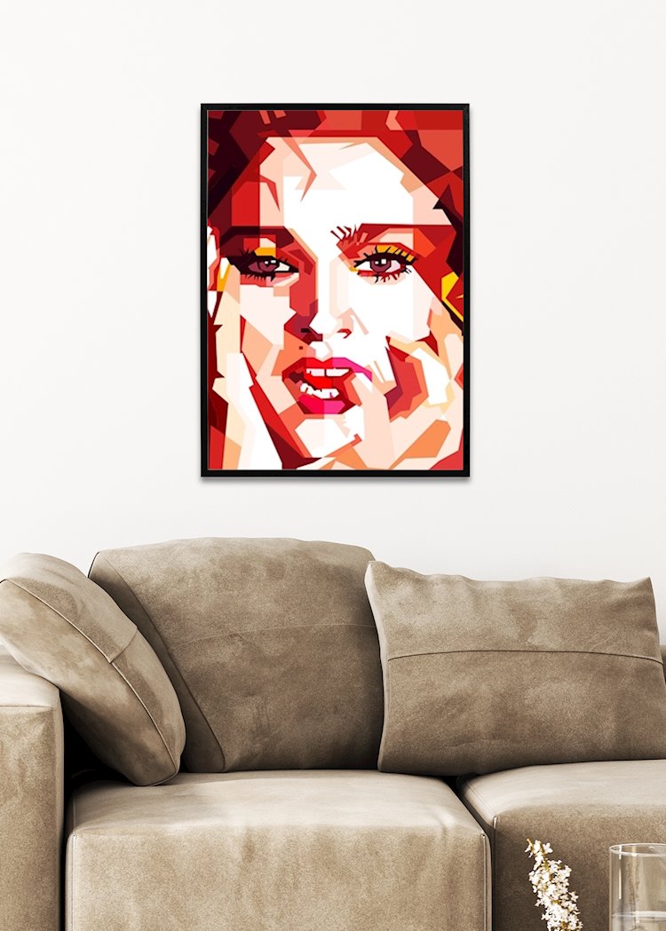 Madonna 80s Retro Pop posters & prints by WPAP Pop Art Portrait - Printler