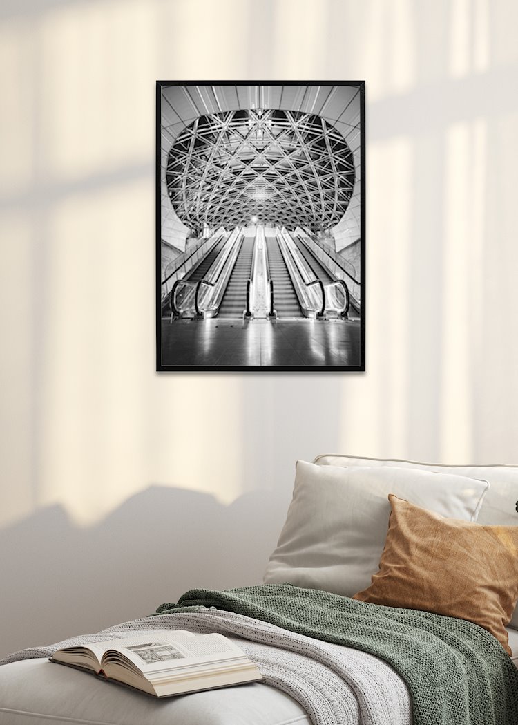 Uppåt poster av Mikael Rydén - Printler