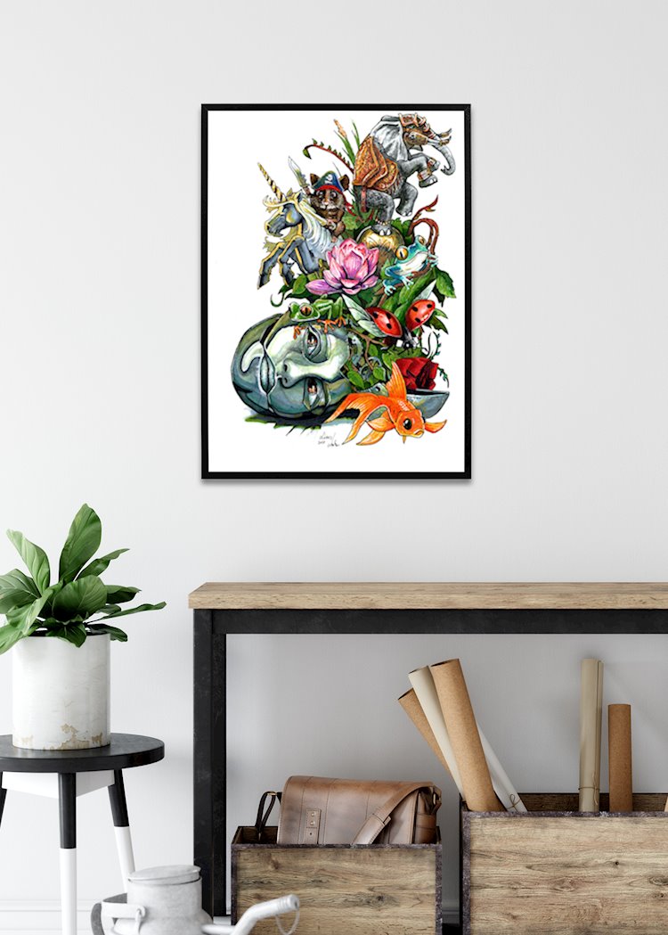 Openness poster av Linus Jonkman - Printler