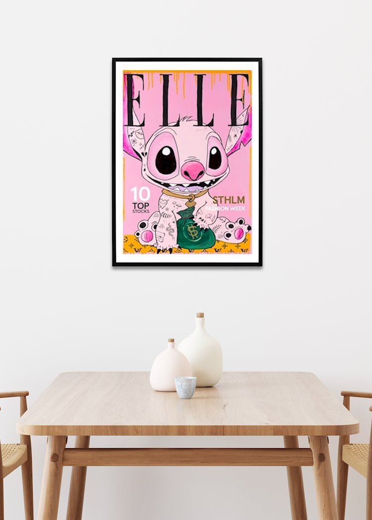 Rich Stitch plakat av Mikael Lindgren - Printler