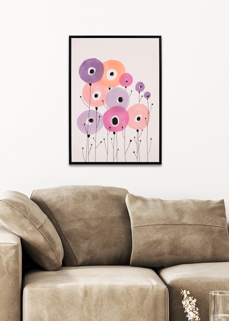 Flores para los ojos pósters y Art Prints de Sarah Rautell - Printler